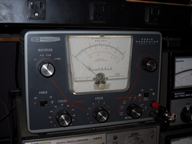 Heathkit IG-72 Audio Signal Generator - Antique Radio Forums